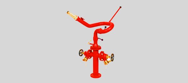 2-WAY STAND POST WITH MONITOR HYDRANT – Cosmos Fire Safety