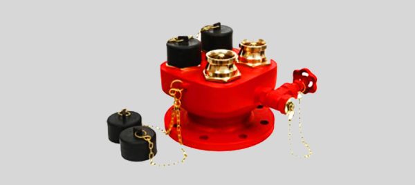 4-WAY INLET BREECHING – Cosmos Fire Safety